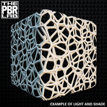 Second Life Marketplace - The PBR Lab - Medium Scale Lattice Frame - 3 ...