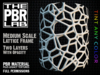 Second Life Marketplace - The PBR Lab - Medium Scale Lattice Frame - 2 ...