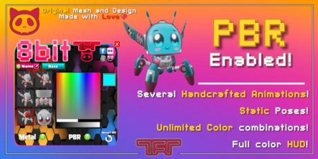 Second Life Marketplace - [TFR Animesh] 8bit Unpacker