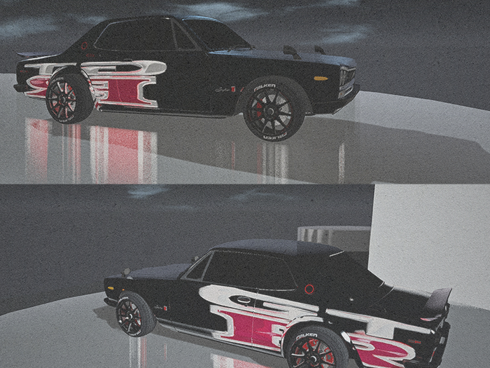 Second Life Marketplace - 1971 NISSAN 2000GTR UNPACKER REZZ!!!