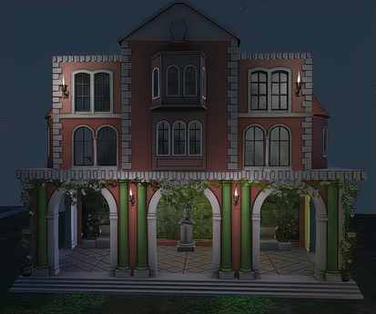 Second Life Marketplace - arcaded building