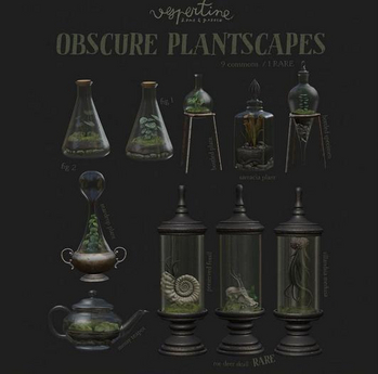 Second Life Marketplace - {vespertine} obscure plantscapes - preserved ...