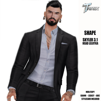 Second Life Marketplace - -- T. TARIK -- Shape KYLLER [ Skyler Head ...