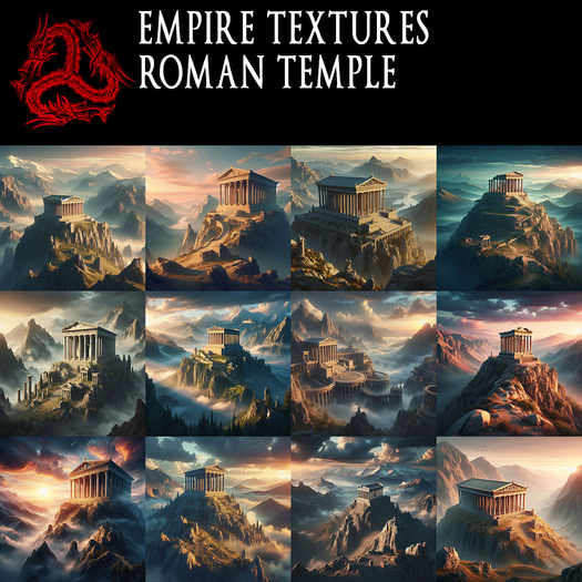 Second Life Marketplace - EMPIRE TEXTURES - roman temple