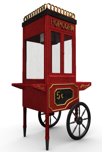 Second Life Marketplace - Apt B // Carnival Popcorn Machine