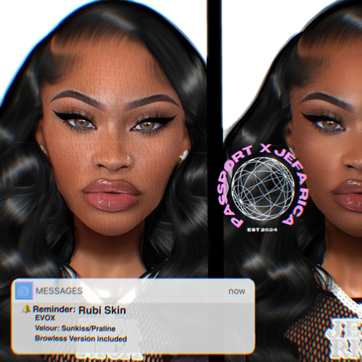 Second Life Marketplace - PASSPORT RUBI PRALINE SKIN UNPACKER