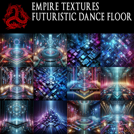 Second Life Marketplace - EMPIRE TEXTURES - futuristic dance floor