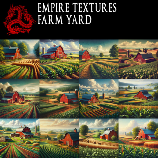 Second Life Marketplace - EMPIRE TEXTURES - farm yard