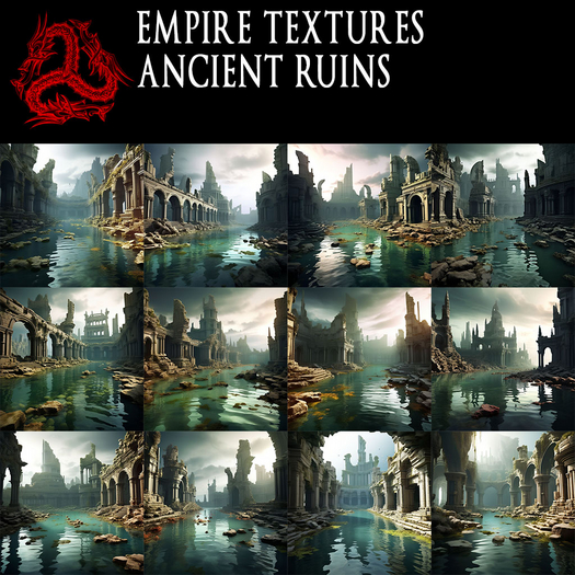 Second Life Marketplace - EMPIRE TEXTURES - ancient ruins