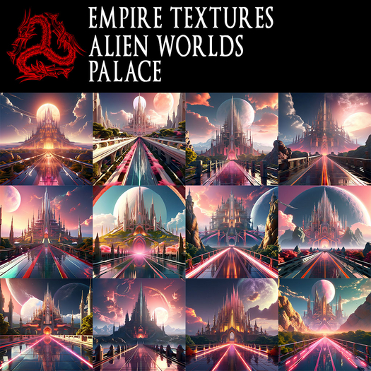 Second Life Marketplace - EMPIRE TEXTURES - alien worlds - palace