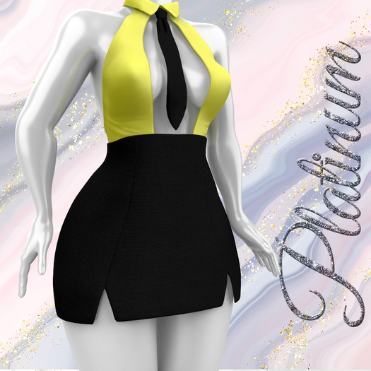 Second Life Marketplace - Yellow Staff Maitreya Petite Legacy Perky GenX