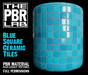 Second Life Marketplace - The PBR Lab - Blue Square Ceramic Tiles - PBR ...