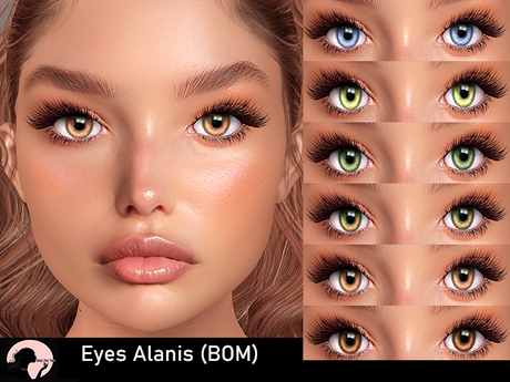 Second Life Marketplace - Eyes Alanis (BOM System)