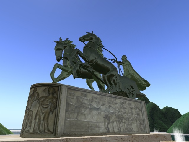 Second Life Marketplace - Square and Fountain Monumental Caesar ...