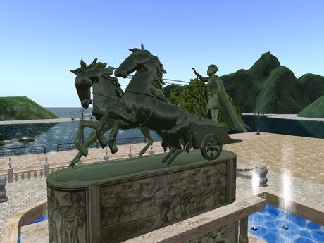 Second Life Marketplace - Square and Fountain Monumental Caesar ...