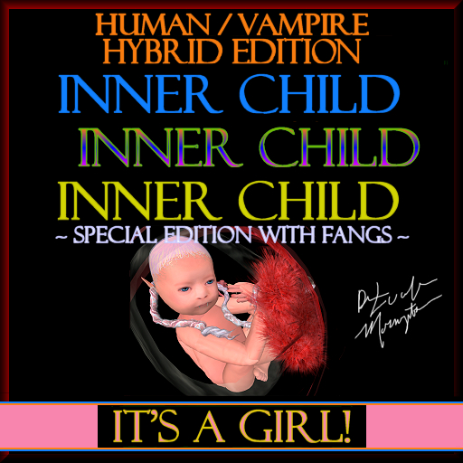 Second Life Marketplace - INNER CHILD - HYBRID HUMAN/VAMPIRE GIRL**(w ...
