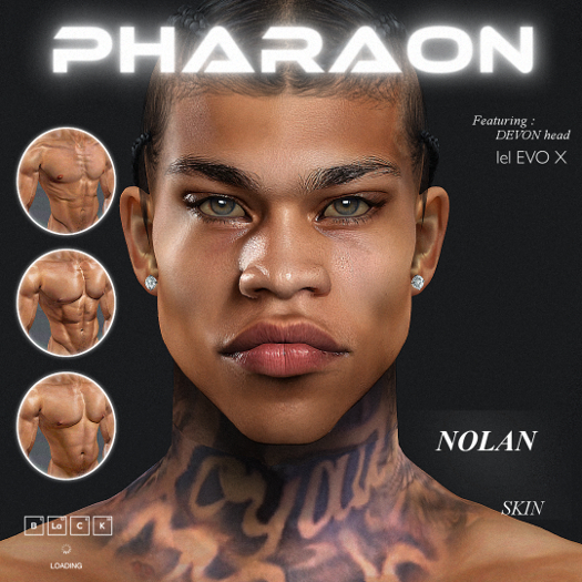 Second Life Marketplace - PHARAON - NOLAN / Skin EvoX