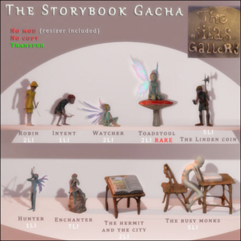 Second Life Marketplace - 03 Storybook Collectibles - Watcher