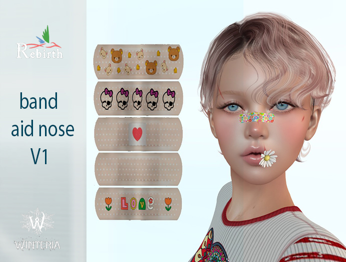 Second Life Marketplace - band-aid nose-V1
