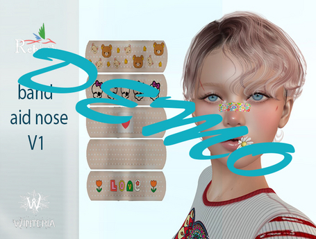 Second Life Marketplace - band-aid nose-V1-demo