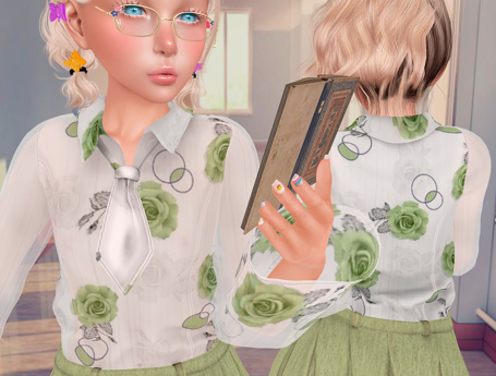 Second Life Marketplace - Dress-Schoolgirl-S13-PROMO-60L$-Rebirth