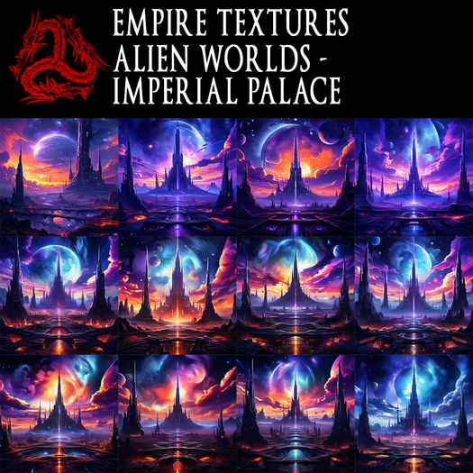 Second Life Marketplace - EMPIRE TEXTURES - Alien Worlds - Imperial Palace