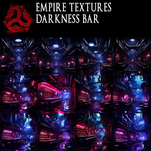 Second Life Marketplace - EMPIRE TEXTURES - Darkness bar