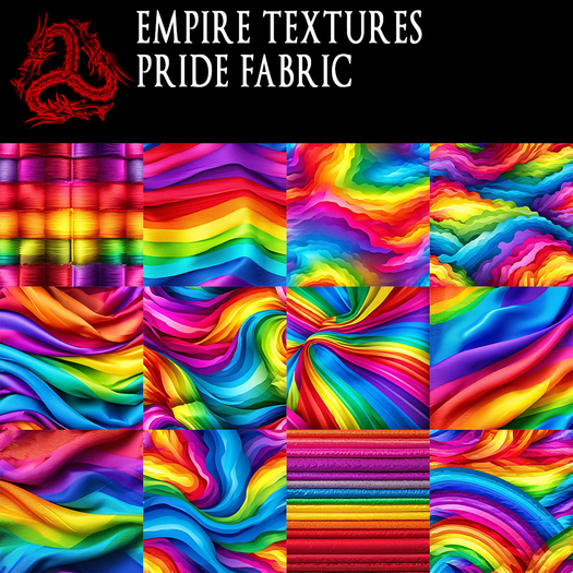 Second Life Marketplace - EMPIRE TEXTURES - gay pride fabric