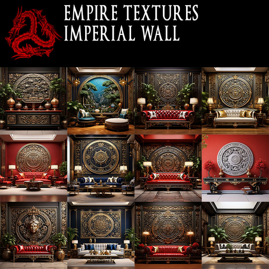 Second Life Marketplace - EMPIRE TEXTURES - Imperial Wall