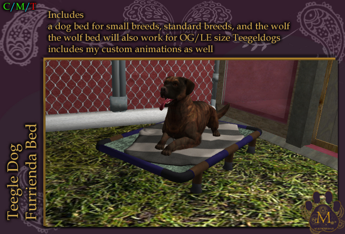 Second Life Marketplace - *M* TD Fur-ienda Bed Unpacker