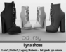 Second Life Marketplace - adorsy - Lyna Shoes DEMO - Lara X/Legacy ...