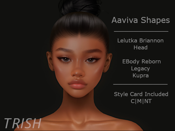 Second Life Marketplace - TRISH Shape | Lelutka Briannon Head