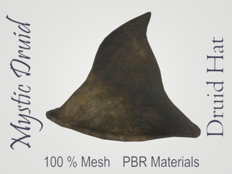 Second Life Marketplace - Mystic Druid - Druid Hat