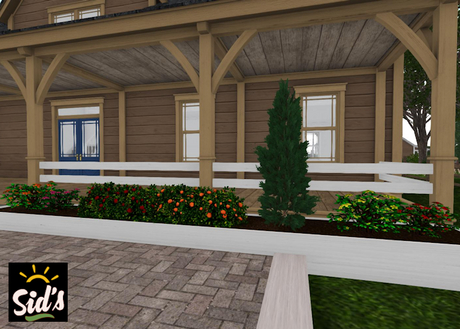 Second Life Marketplace - DEMO LH Ranch - Stable Front Yard Add-on
