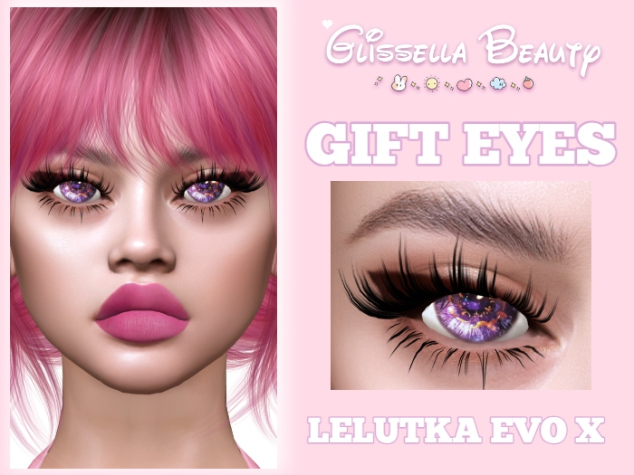 Second Life Marketplace - GlissElla Beauty - EMI LELUTKA EVO X GIFT EYES