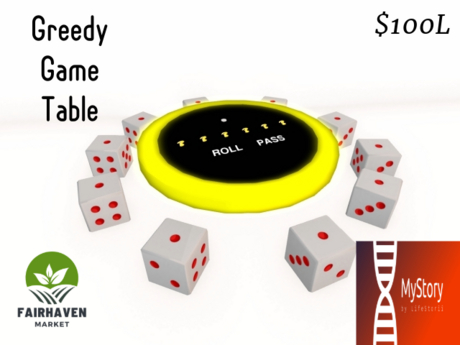 Second Life Marketplace - FM - My Story Greedy Table
