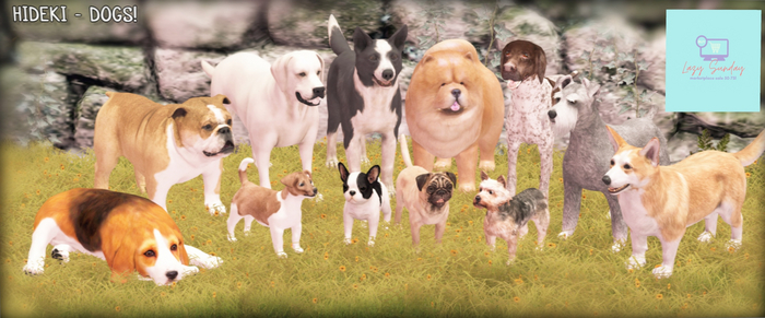 Second Life Marketplace - HIDEKI - DOGS!