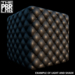 Second Life Marketplace - The PBR Lab - Diamond Padded Leather 03 Grey ...