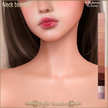 Second Life Marketplace - (Enfer Sombre*) Genus neck blender DEMO