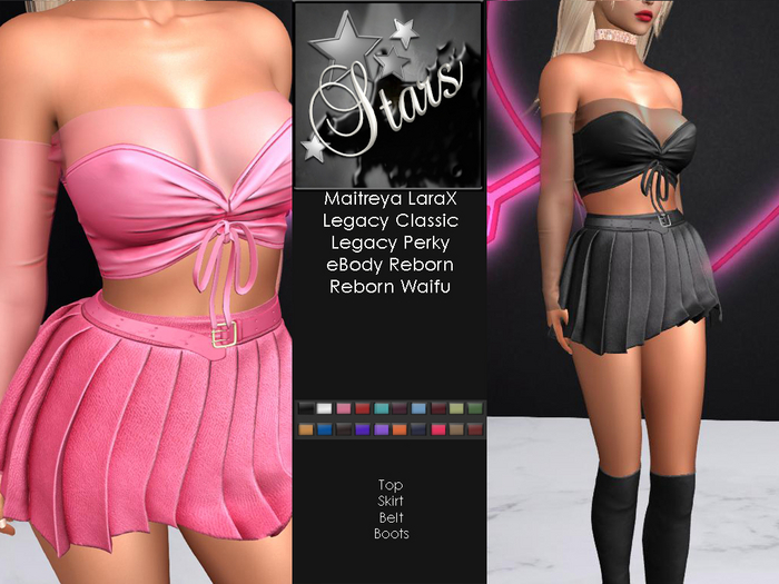 Second Life Marketplace Larax Outfit Martha Promo