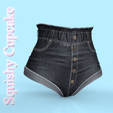 Second Life Marketplace - Sky Blue Denim Shorts Maitreya Reborn Legacy