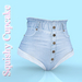 Second Life Marketplace - Sky Blue Denim Shorts Maitreya Reborn Legacy