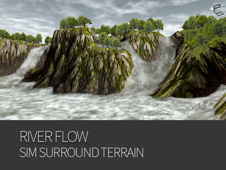 Second Life Marketplace - RIVER FLOW - sim surround pack ( FULL ) + (1/ ...