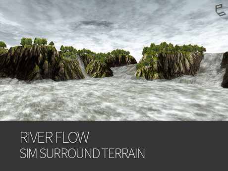 Second Life Marketplace - RIVER FLOW - sim surround pack ( FULL ) + (1/ ...