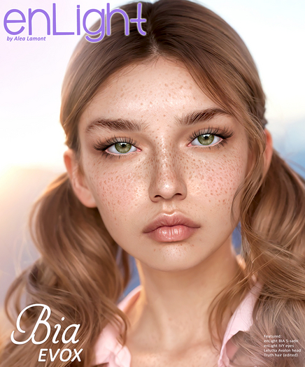 Second Life Marketplace - enLight BIA 5-satin BOM skin (EvoX)