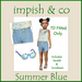 Second Life Marketplace - impish & co ~ Summer Blue BOX