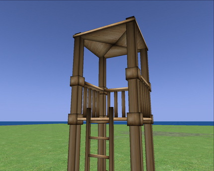 Second Life Marketplace - Watcher Tower 1-2024 (Copy/Mod)