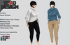 Second Life Marketplace - Sweat & Pants ~ Corinne [Textures Hud]. DEMO