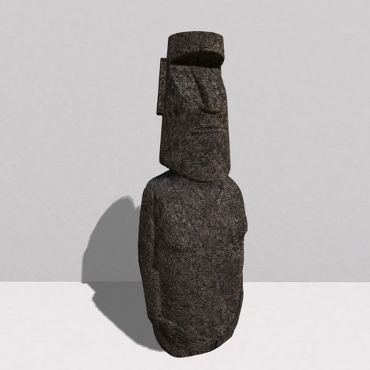Second Life Marketplace - Kiyori // Moai Easter Island Head Statue (Stone)