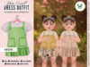 Second Life Marketplace - {m} meka dress outfit: green